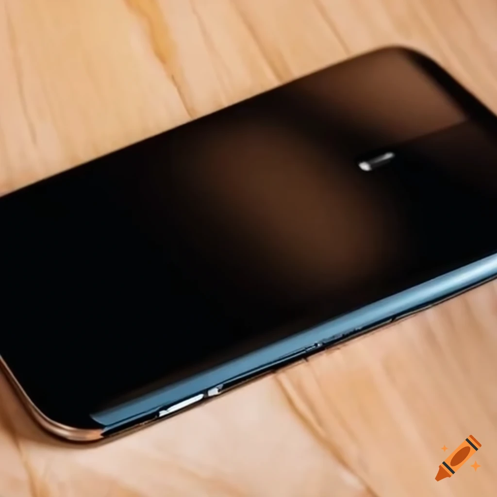 Backside of smartphones on a table