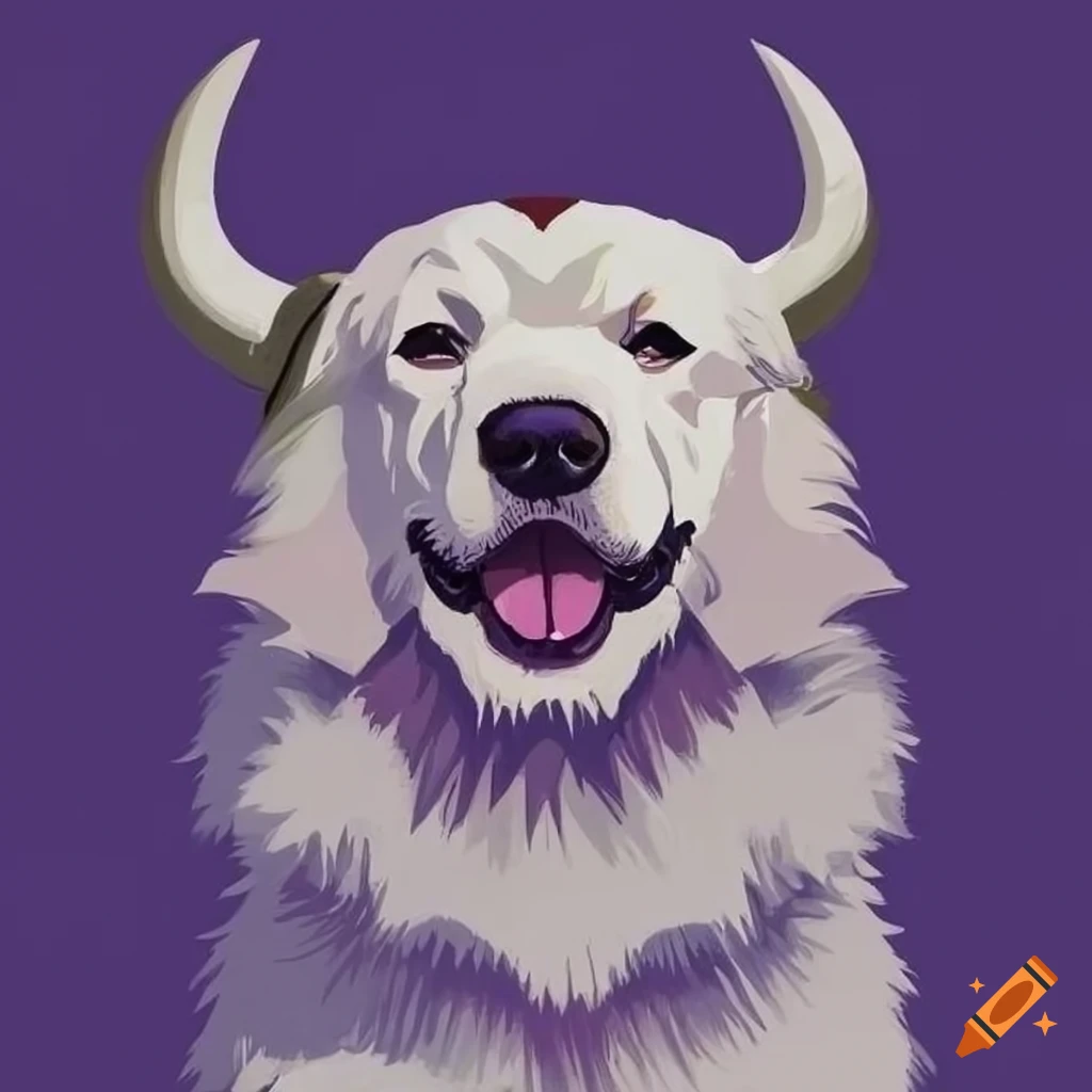 Vibrant psychedelic artwork of a dog in appa costume flying on Craiyon