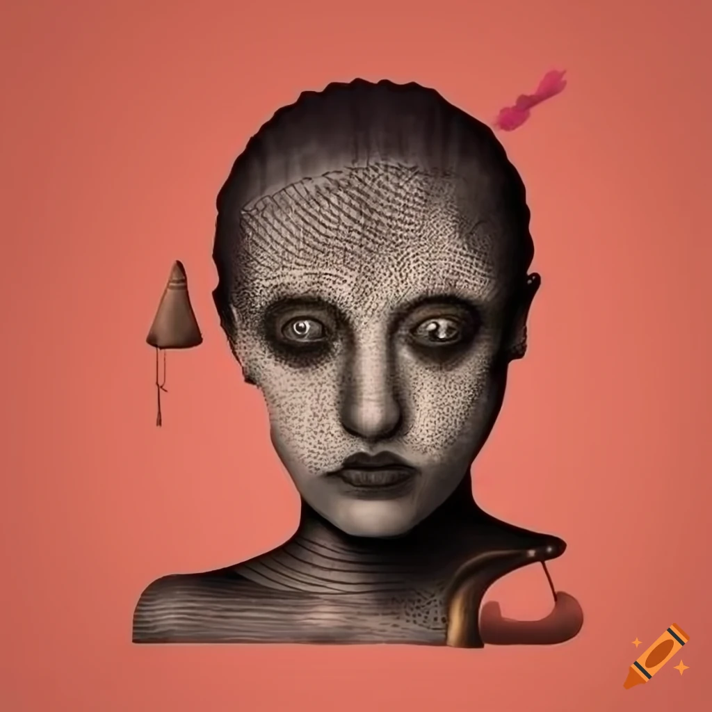 Detailed dada illustration on Craiyon