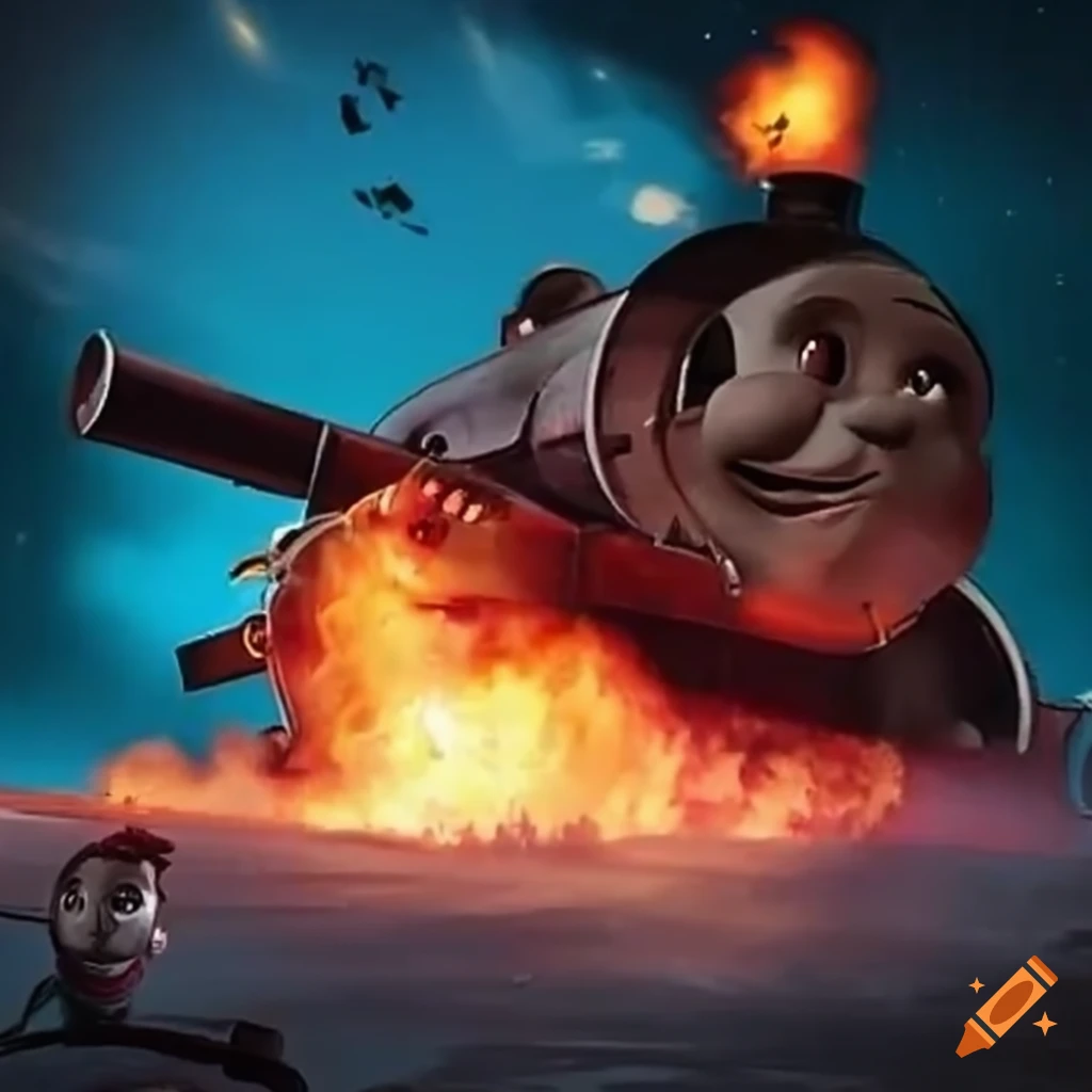 Thomas the Tank Engine images created on Craiyon