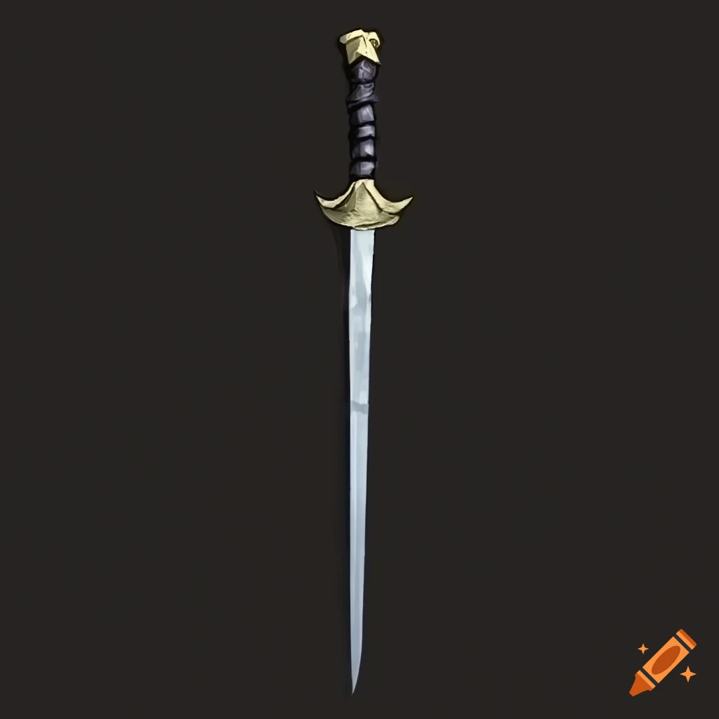 Epic magic longsword on Craiyon