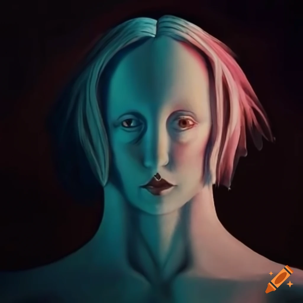 Artistic representation of depression