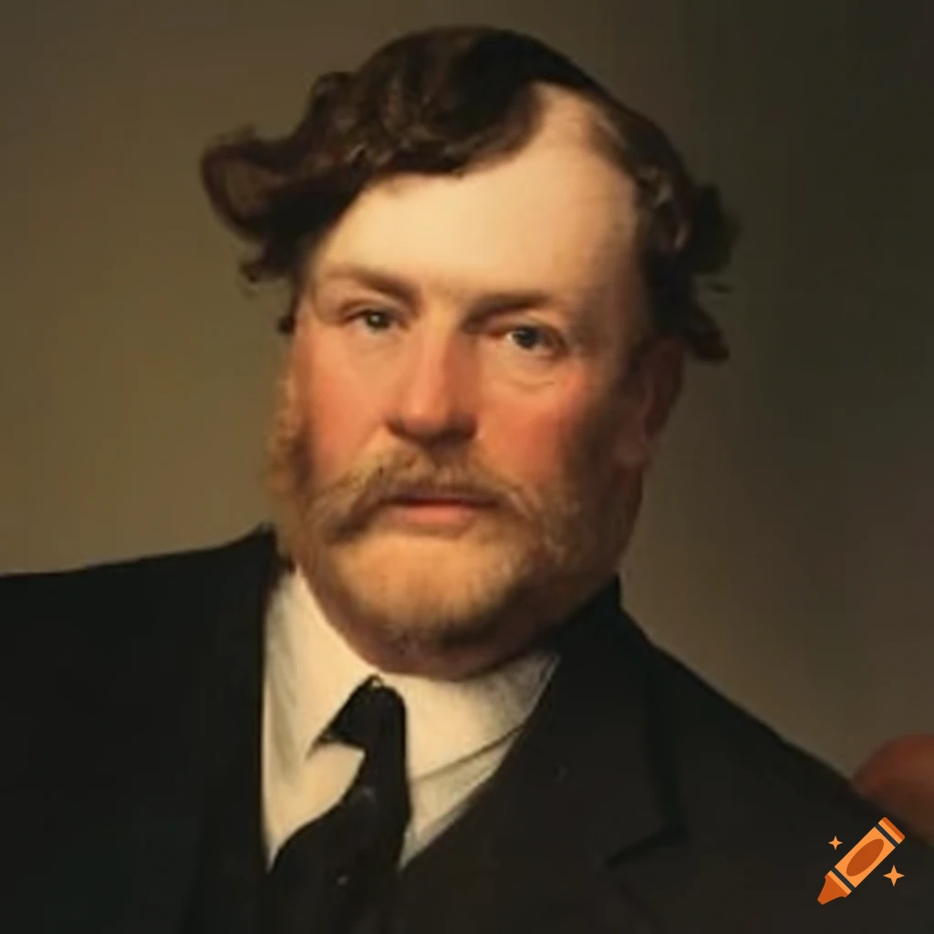 Portrait of john douglas mollett