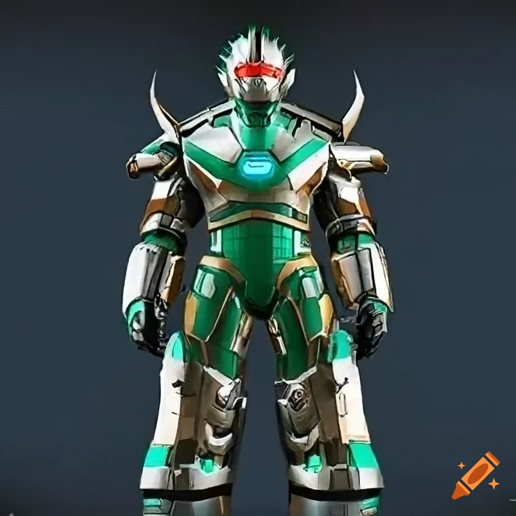 Megalon with Hulk Buster armor on Craiyon