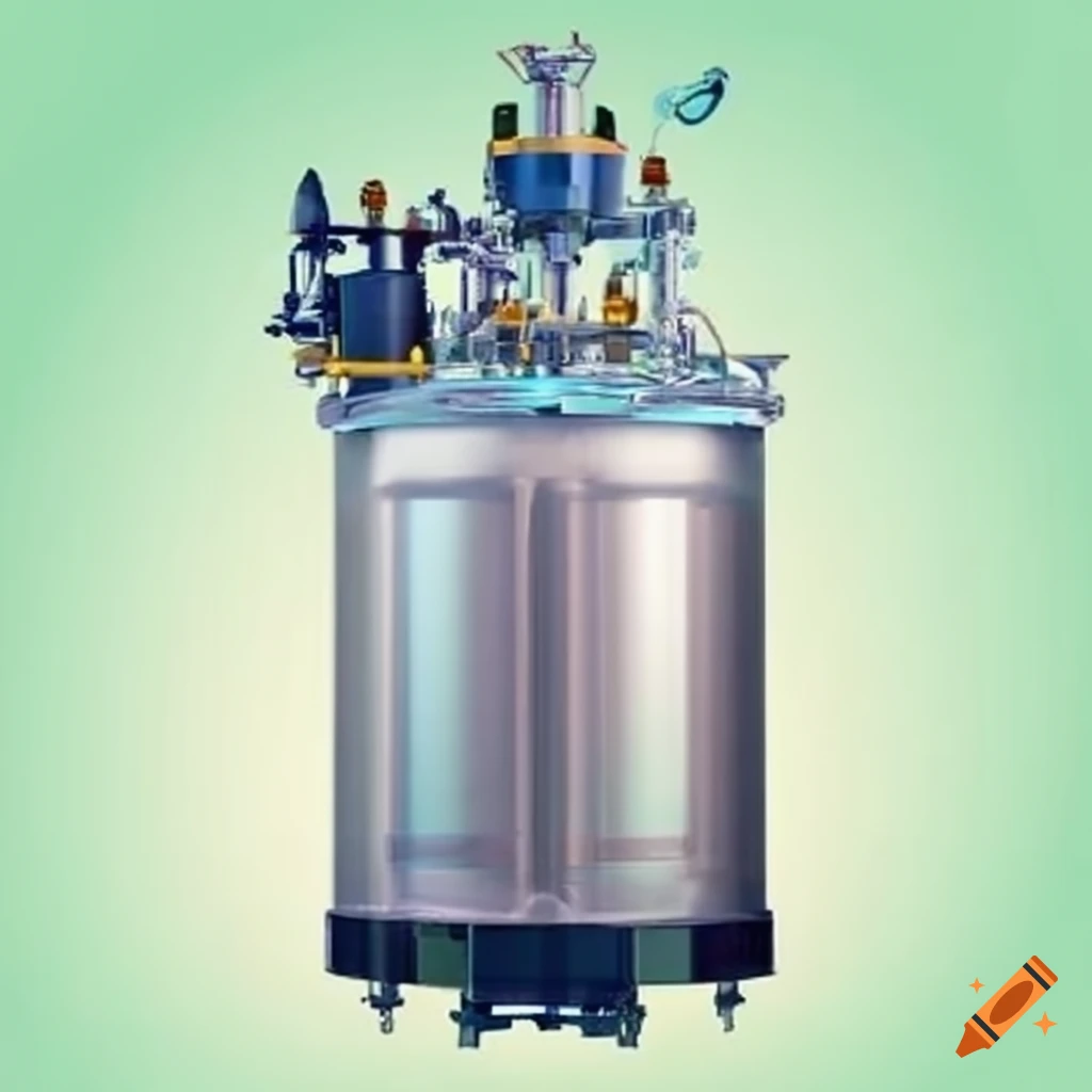 Illustration of a continuous stirred tank reactor