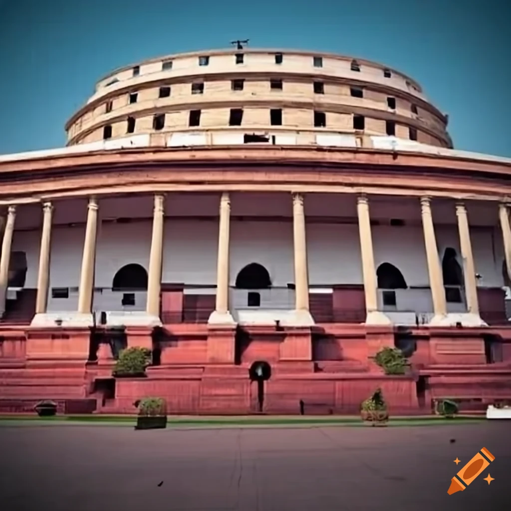 Image of indian parliament building on Craiyon