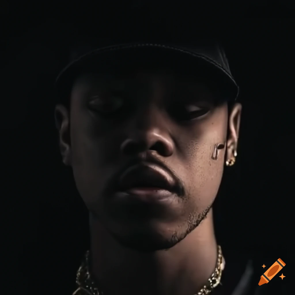 Hiphop beat album cover with strong emotions