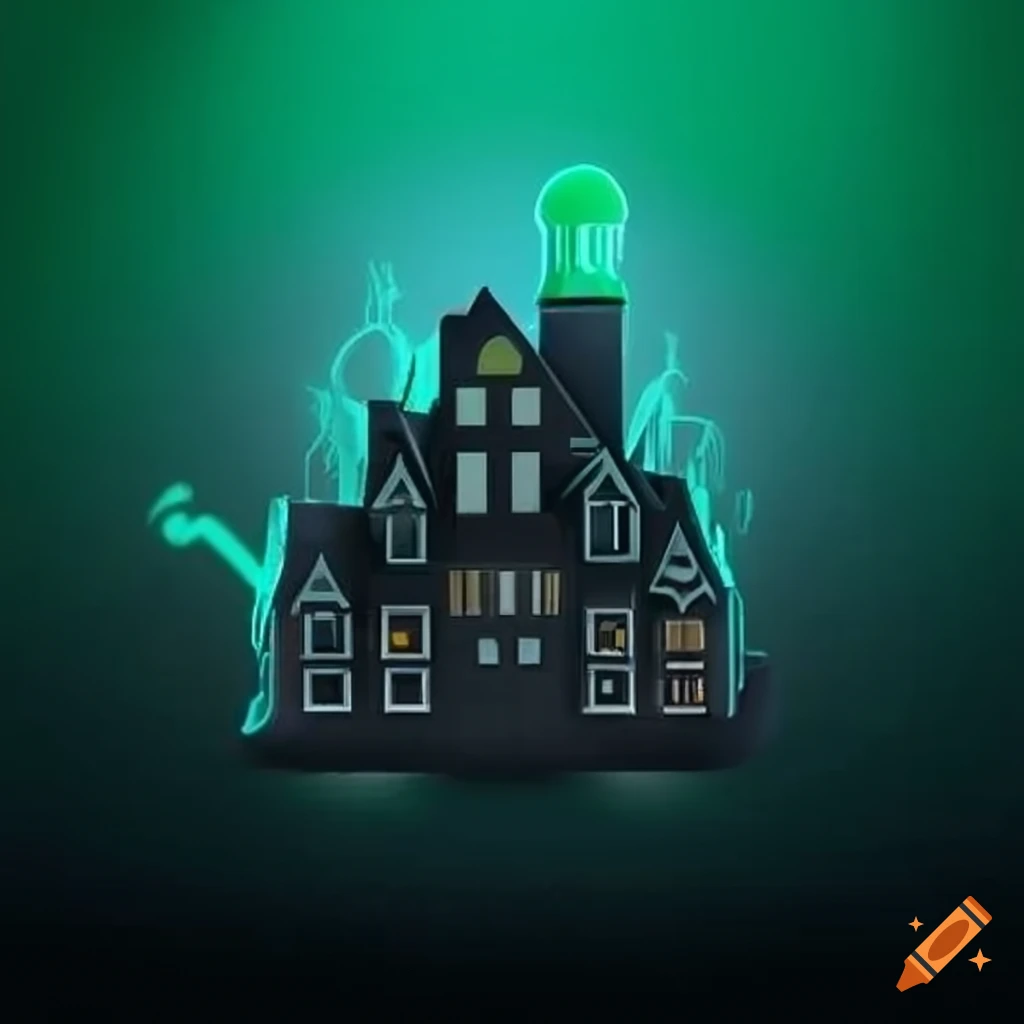 Symbol of a house representing power and magic