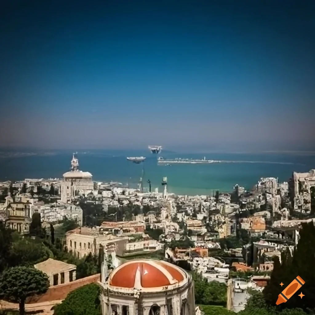 Future skyline of algiers with towering skyscrapers in 2060, realistic ...