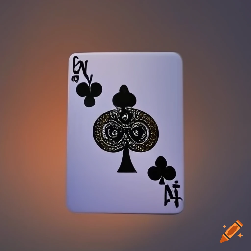 Playing card illustration