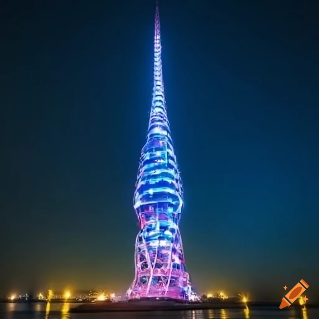 Futuristic elf tower