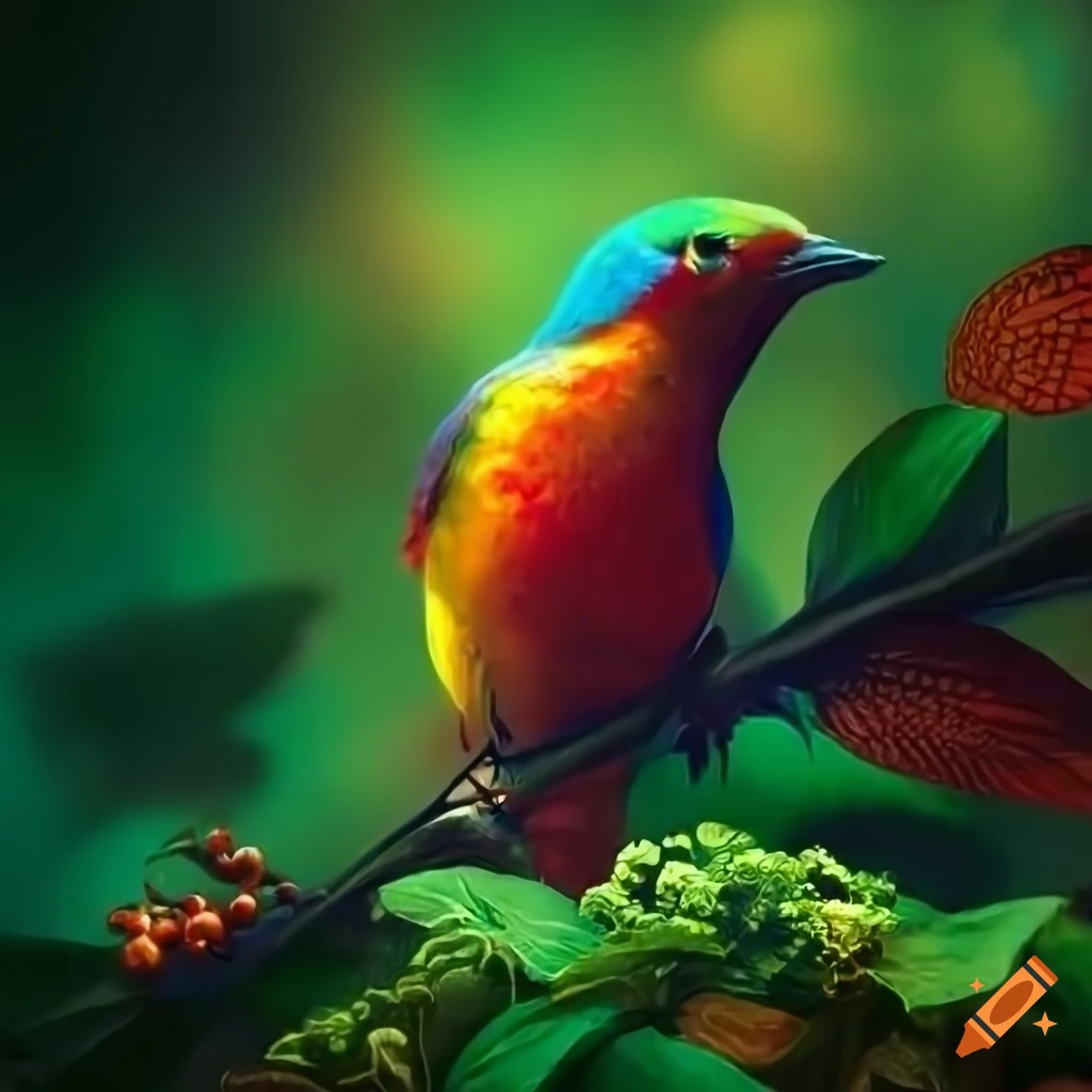 Surprised cute chibi bird emote on Craiyon