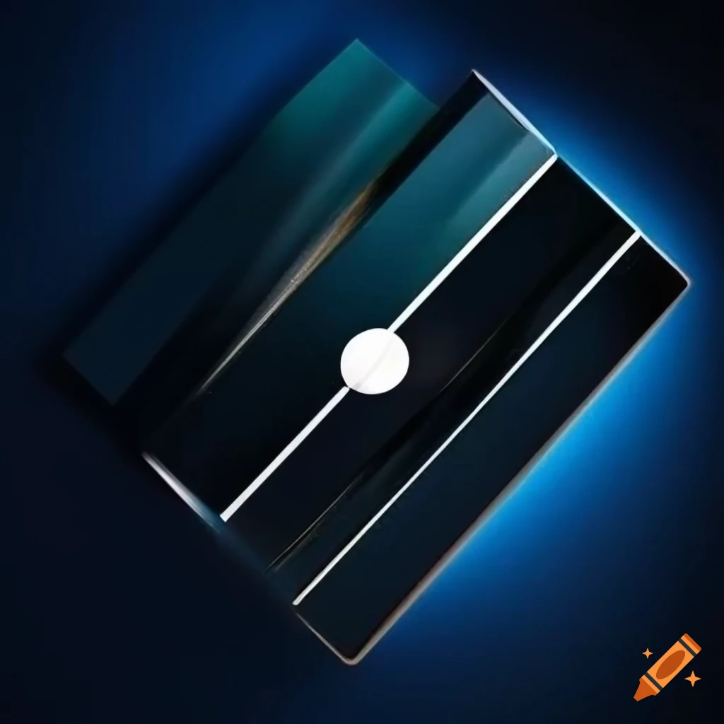 Sleek and modern business card for a digital artist