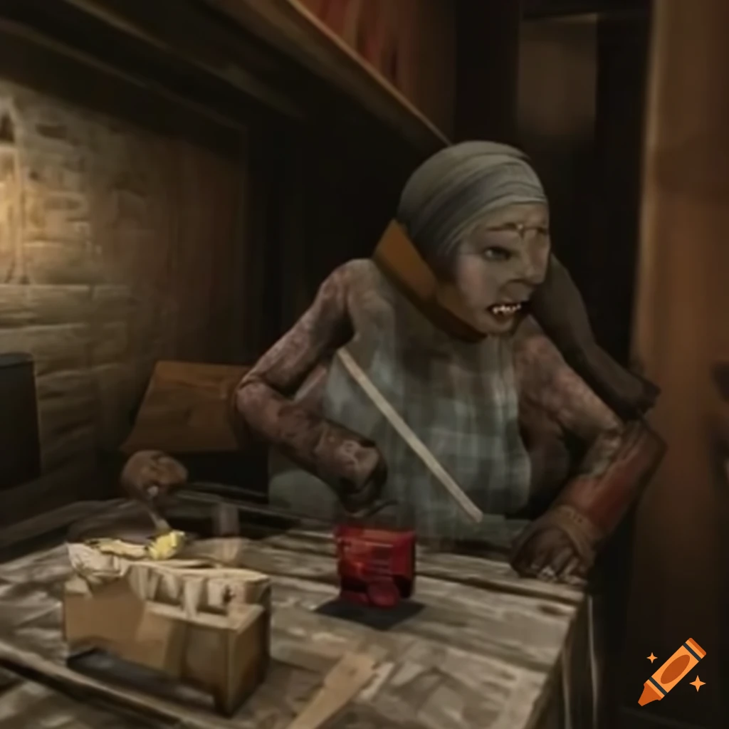 Image depicting the popular crafting dead phenomenon on Craiyon