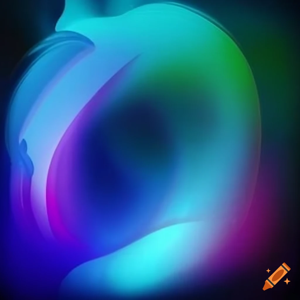 Graphic design with depth effect on Craiyon