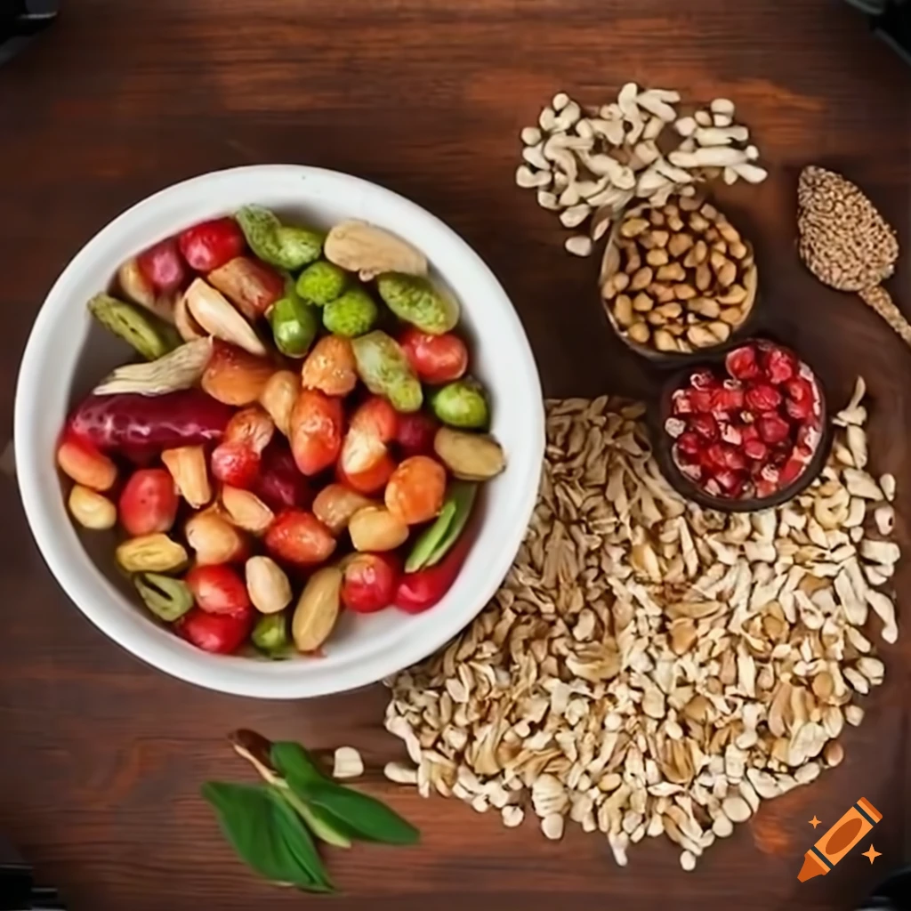Image of high fiber nutritious foods