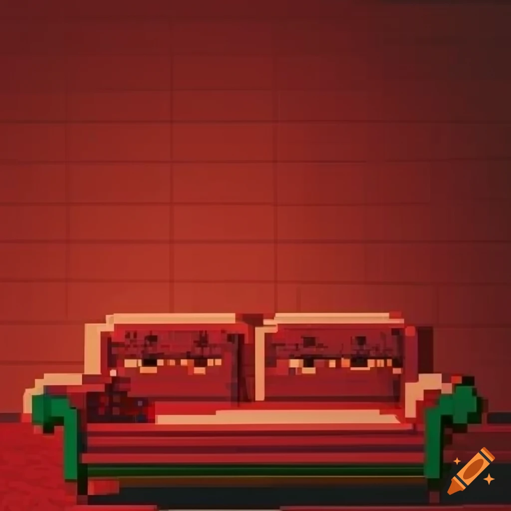 Pc-98 pixel art of uk daytime tv on Craiyon