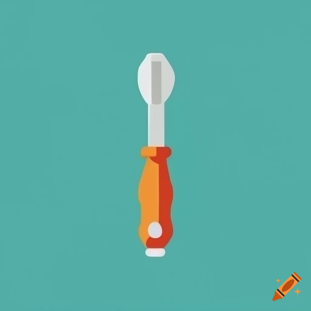 Minimalist Screwdriver Icon On Craiyon
