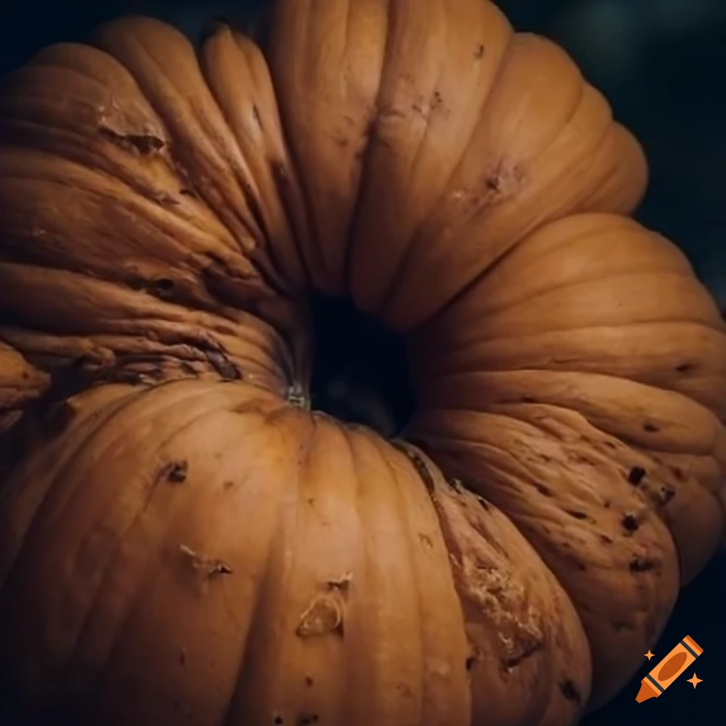 Rotting pumpkin on Craiyon