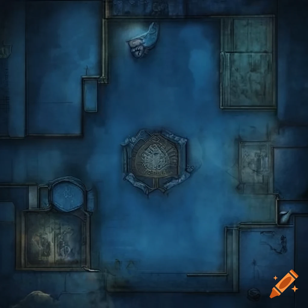 Custom battle maps for gaming on Craiyon