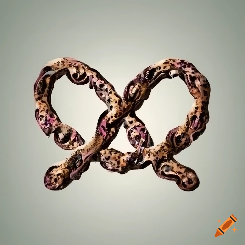 Dachshunds forming an infinity symbol