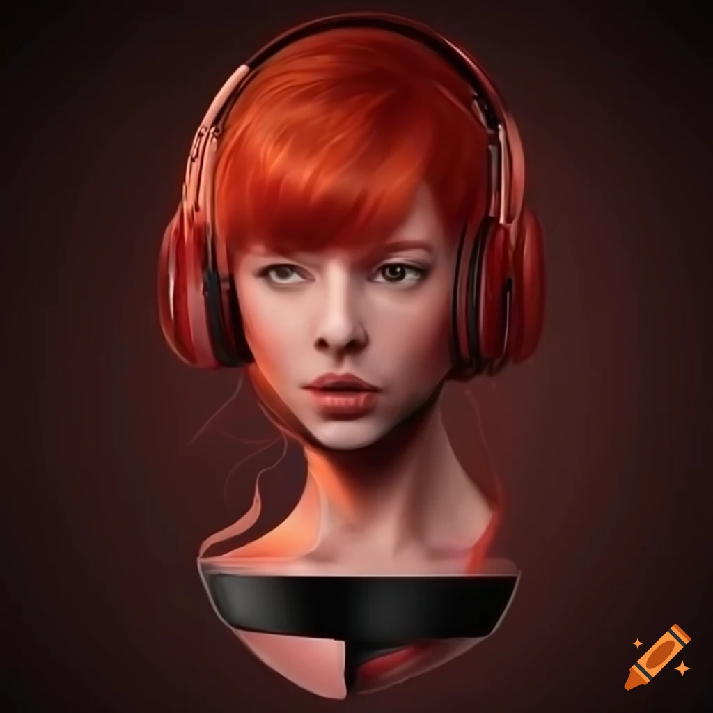 Illustration of a multi-armed creature with red hair