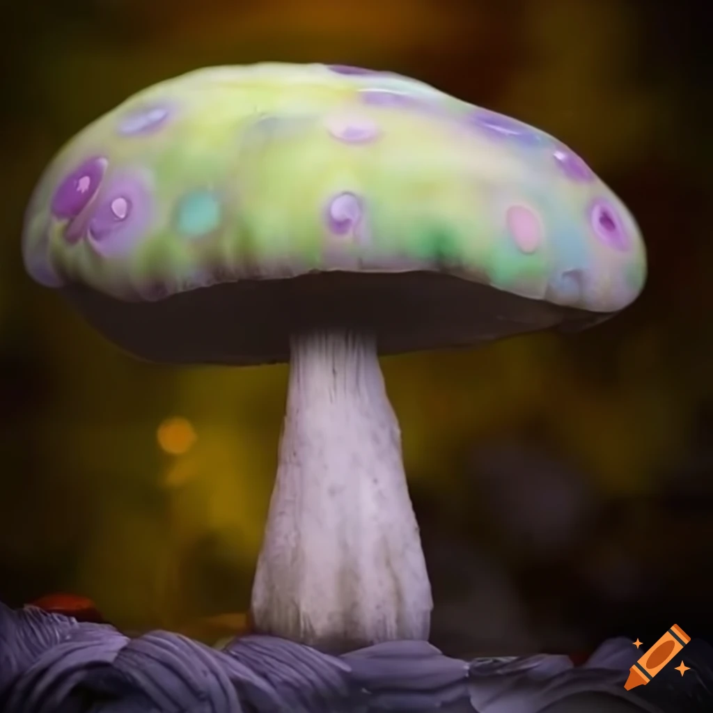 Vibrant fantasy forest with glowing fungus and animated plant life on ...