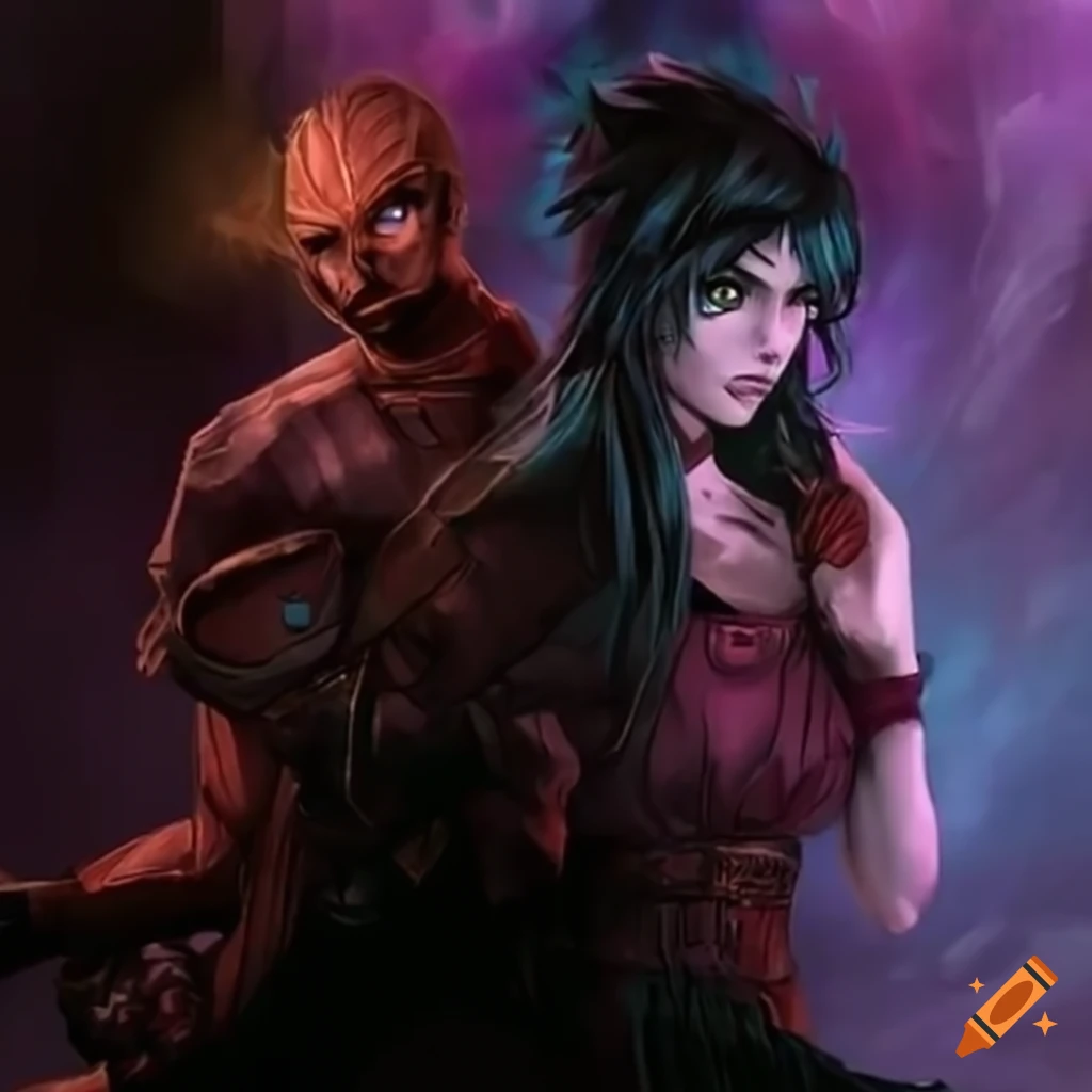 Intense battle scene on Craiyon