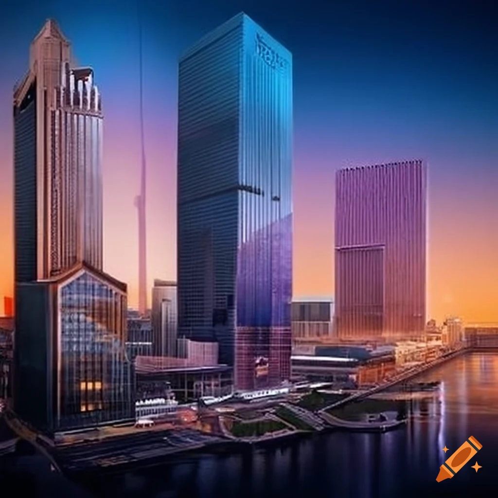 Futuristic cityscape of Atlantic City on Craiyon Futuristic cityscape of Atlantic City on Craiyon