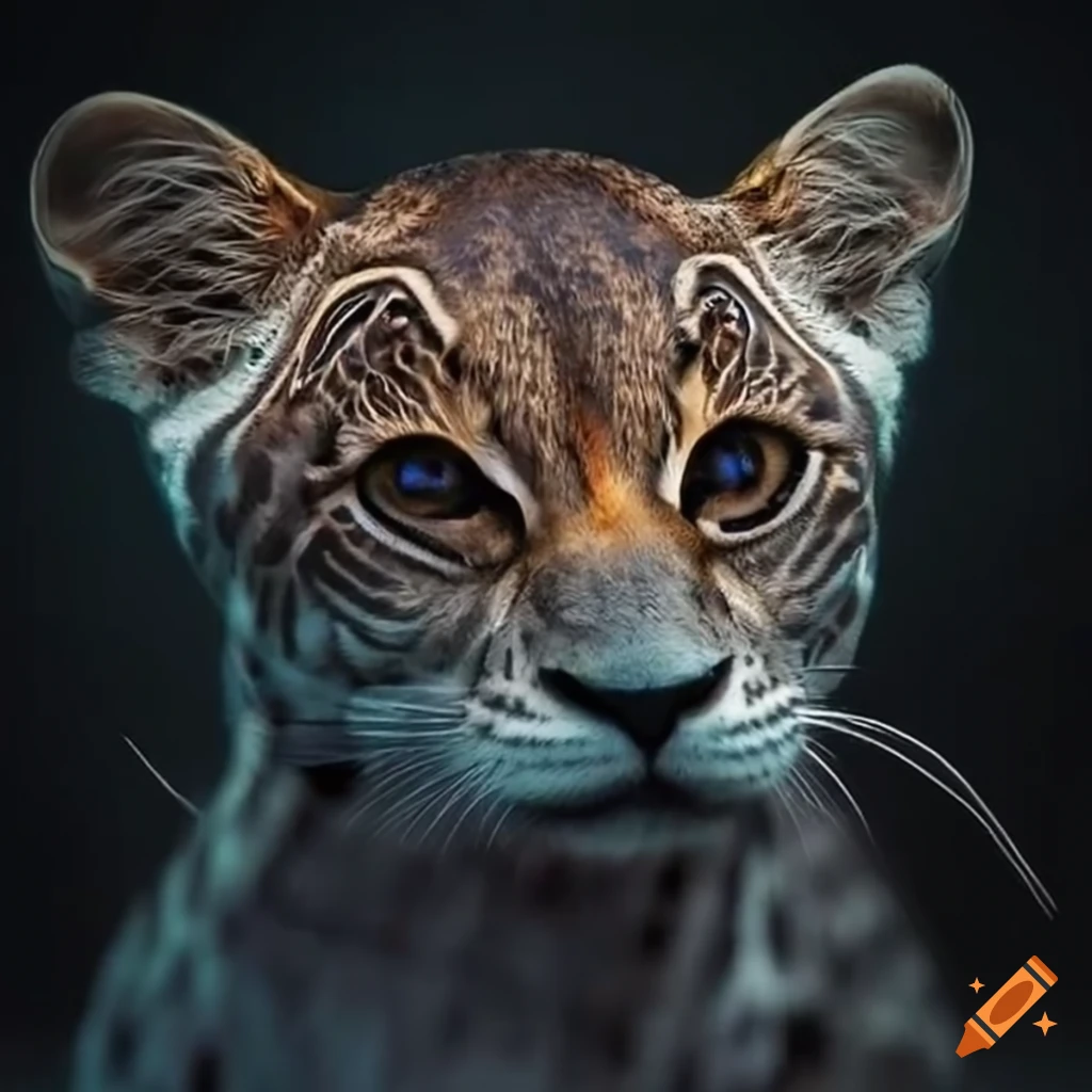 Adorable animal portraits on Craiyon