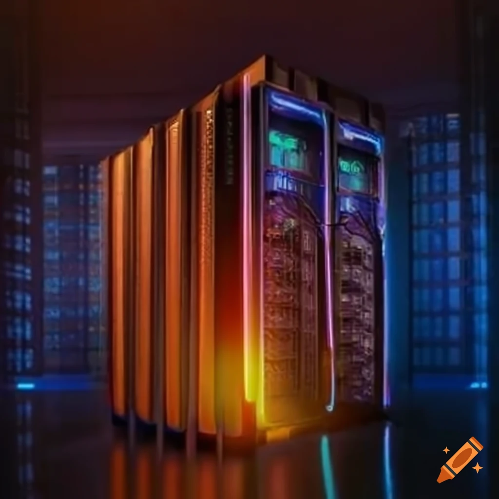 Supercomputer on Craiyon