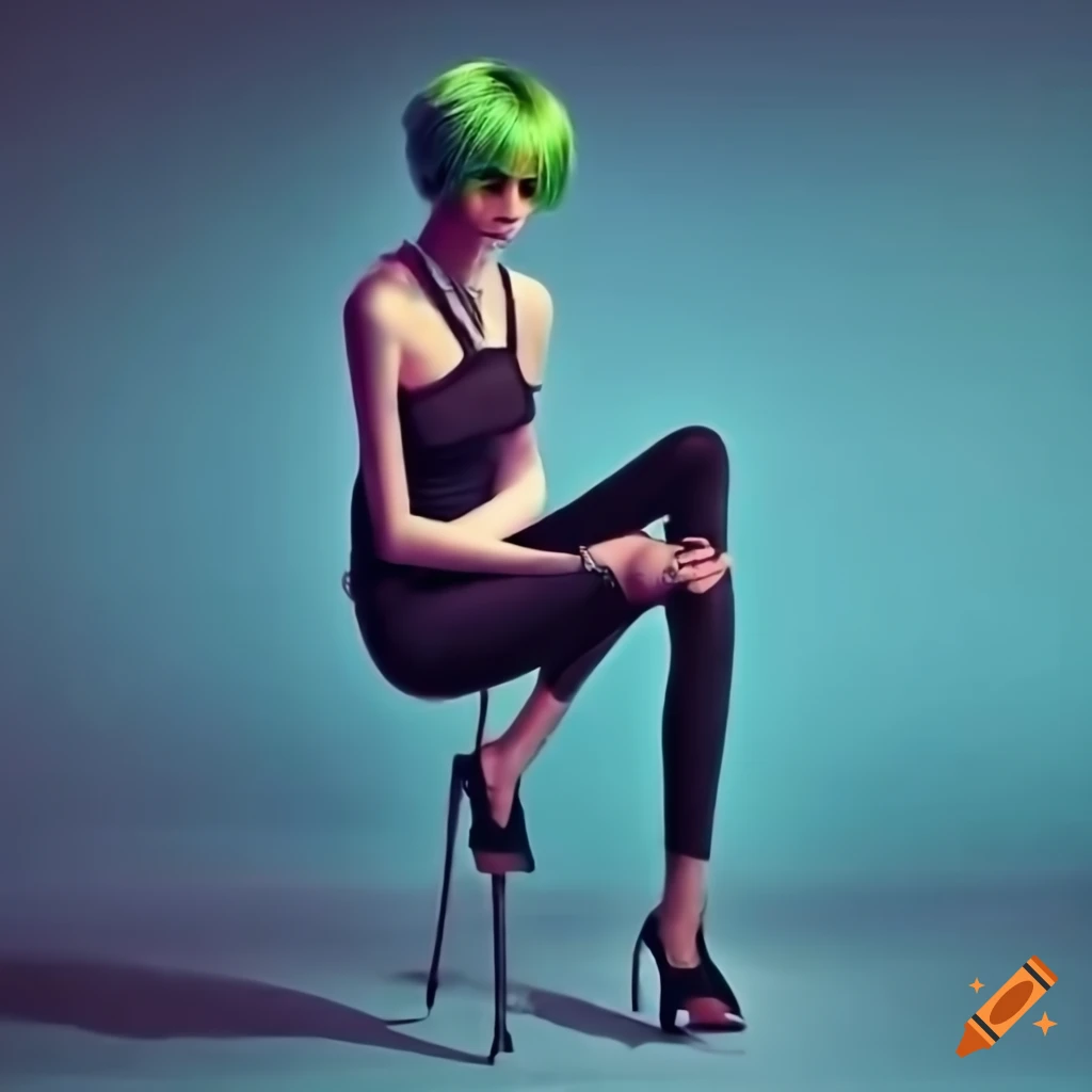 Fashionable French Girl With A Pixie Haircut fashionable-french-girl-with-a-pixie-haircut