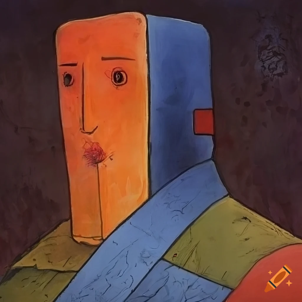 Fusion of malevich and moebius art style on Craiyon