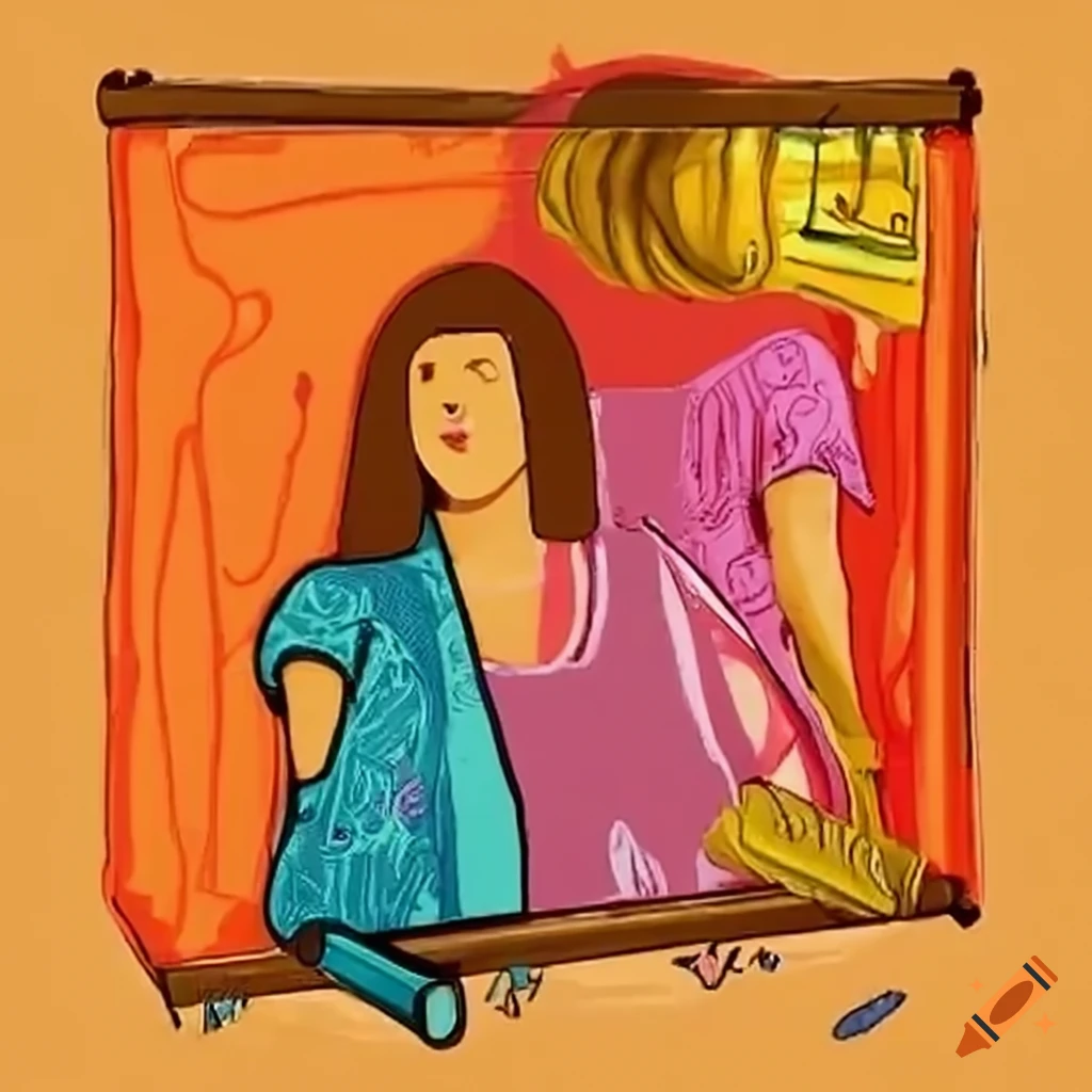 Image of split-screen gaming in action