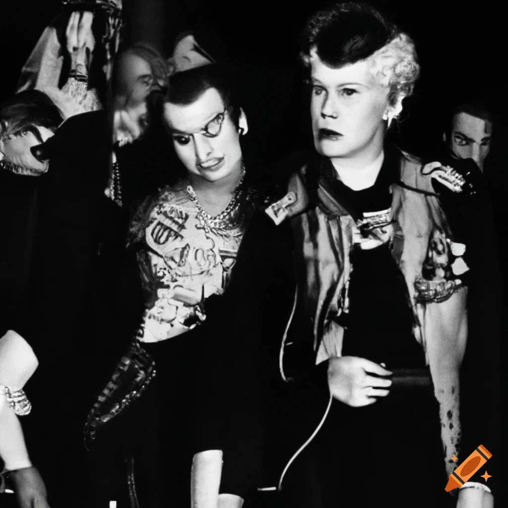 Queen elizabeth ii in a punk band