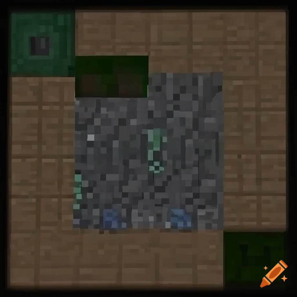 Illustration of minecraft grinding