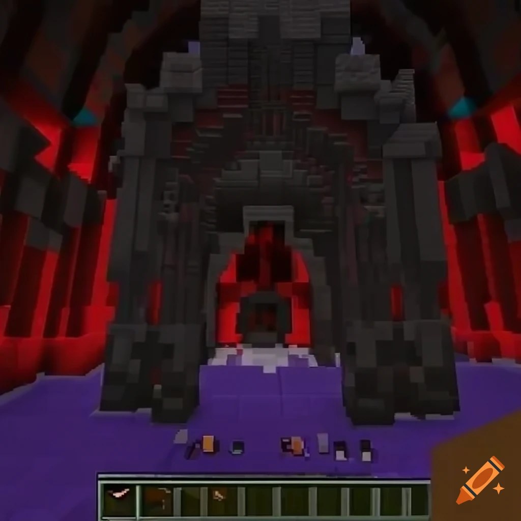 Epic battle in Minecraft's Crystal PVP arena on Craiyon