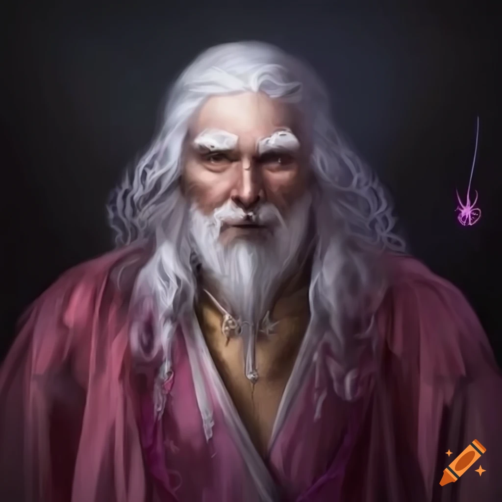 Artistic depiction of a mystical wizard on Craiyon