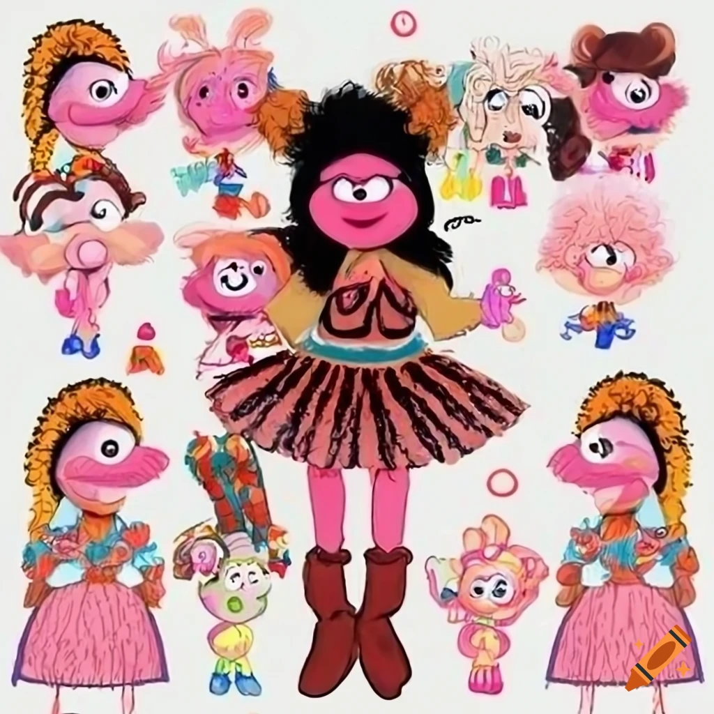 Muppet images created on Craiyon