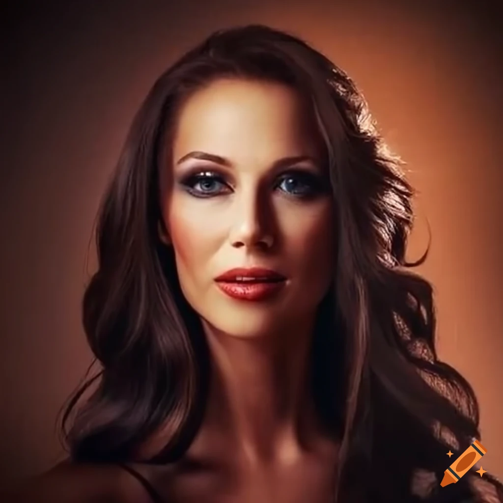 Portrait of news reporter darya folsom on Craiyon