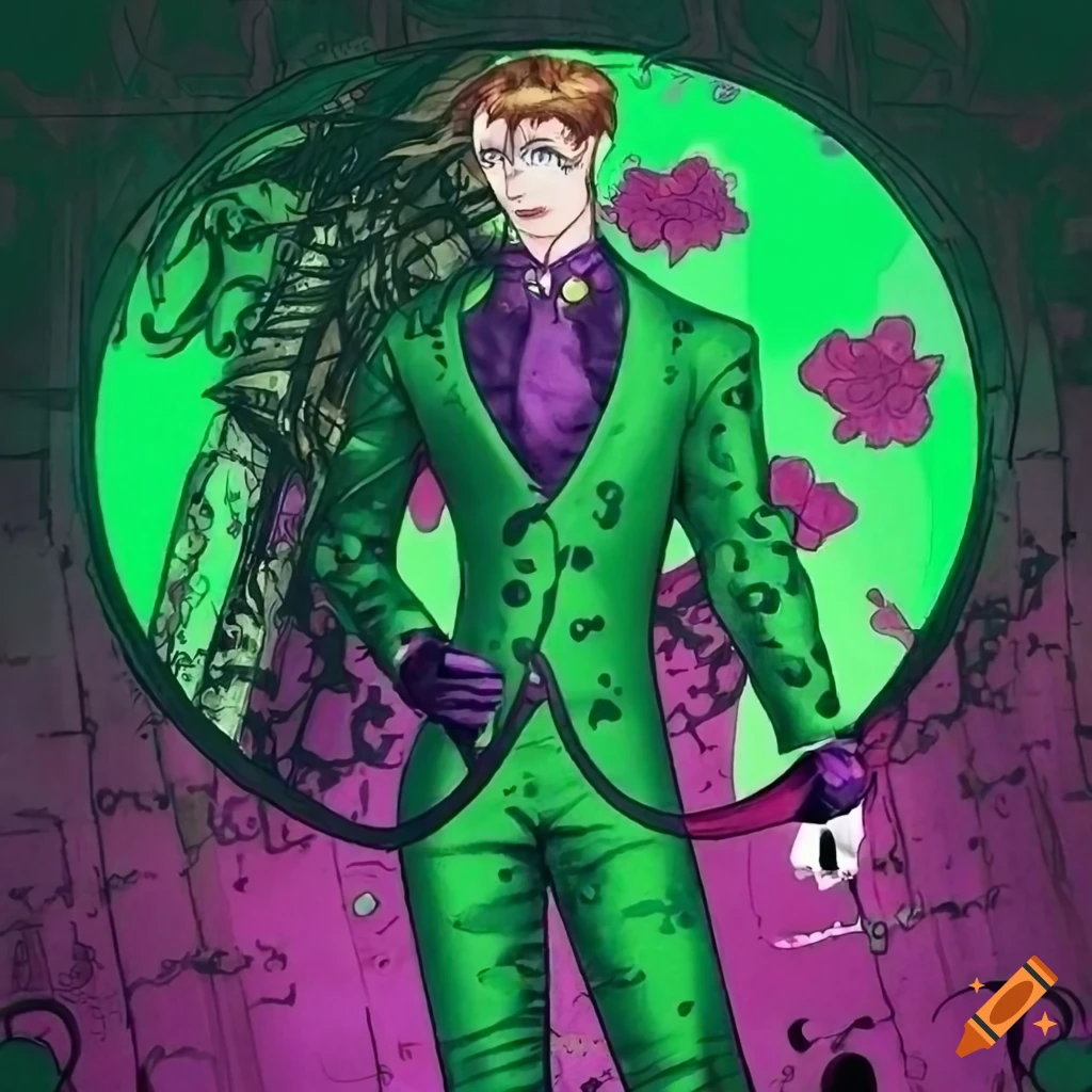 Illustration Of Alternative Riddler Artwork On Craiyon