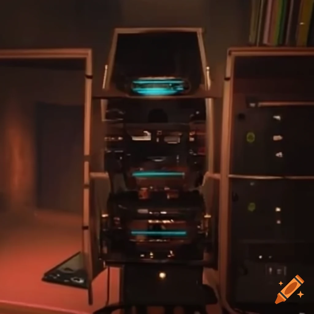 Innovative server concept on Craiyon