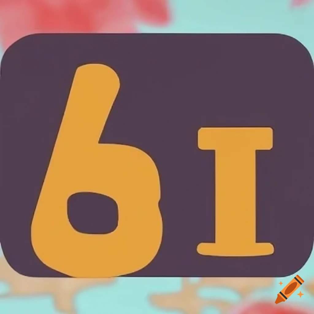 Alphanumeric characters on a computer screen on Craiyon