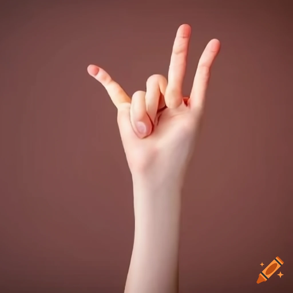 Nurse communicating with patient using sign language on Craiyon