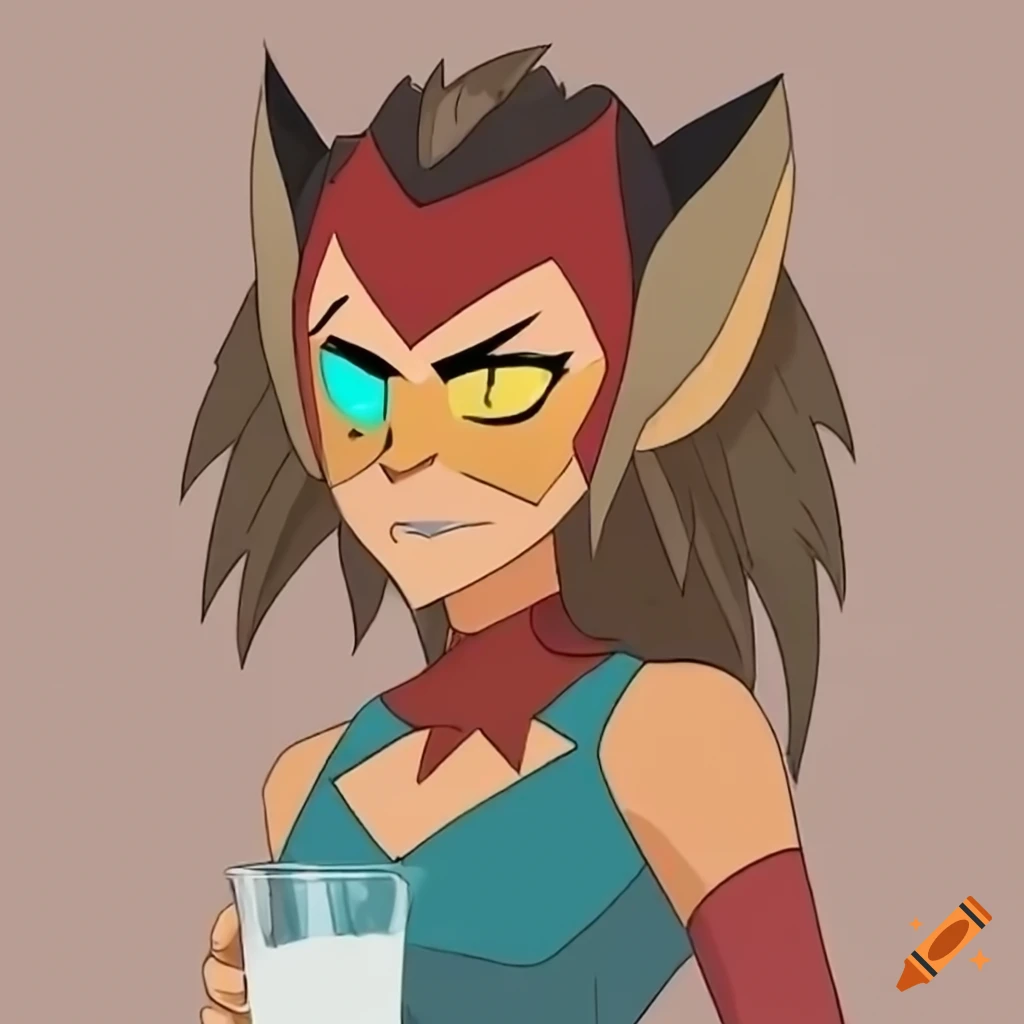 Image of catra character on Craiyon