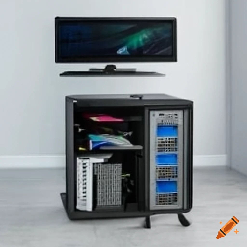 Image of a server stand