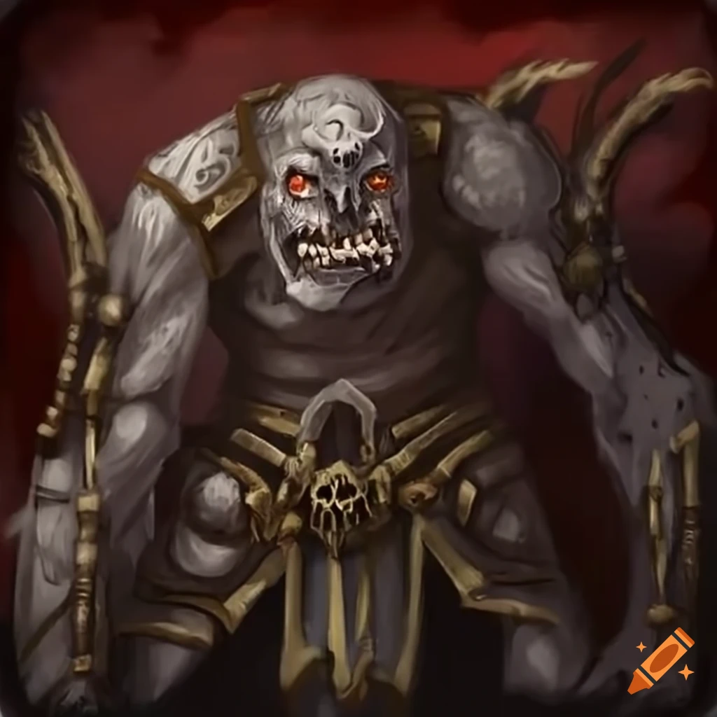 Image of battling undead armies