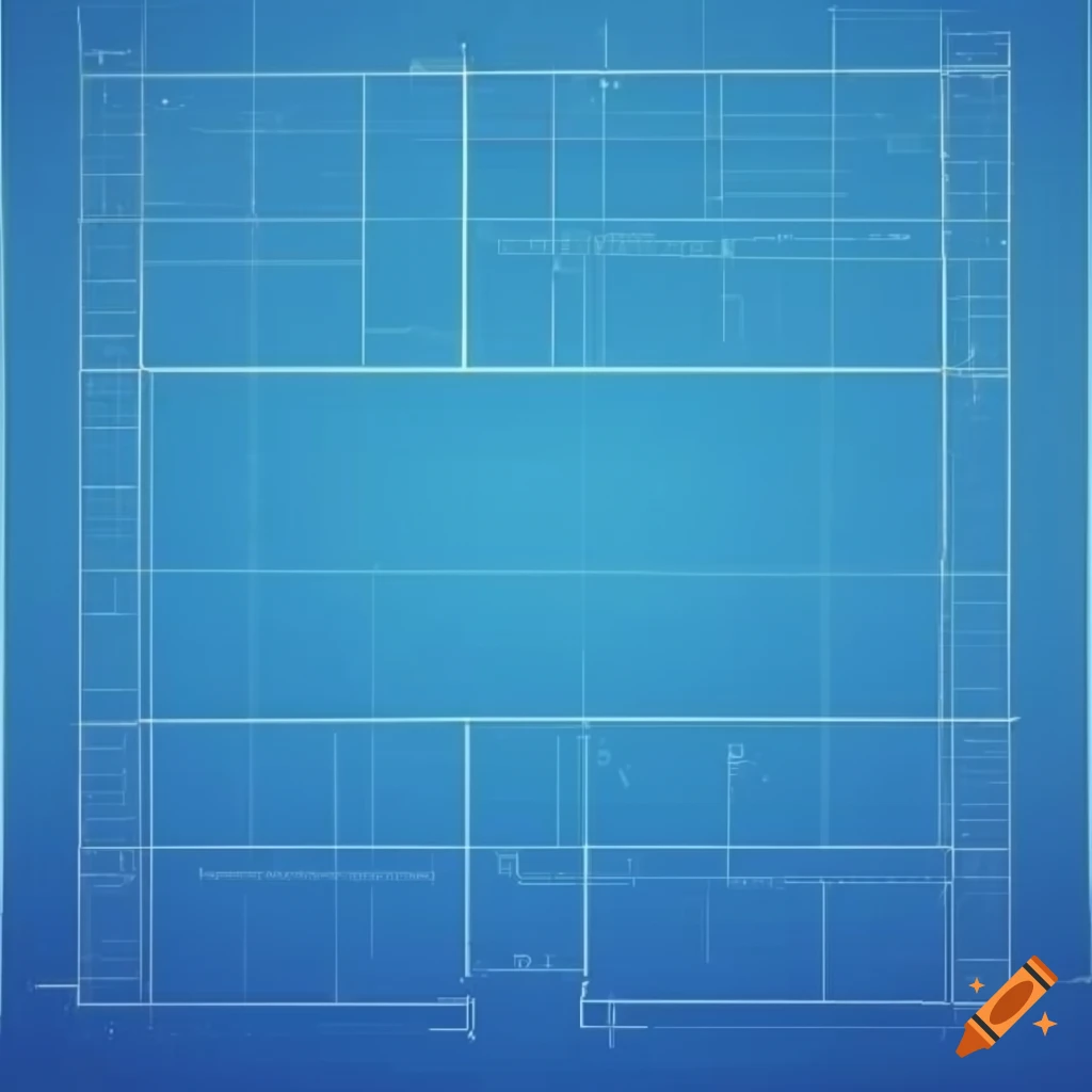 Blueprint with empty description field on Craiyon