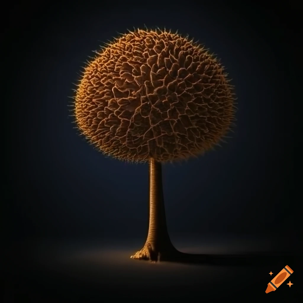 Fractal trees artwork