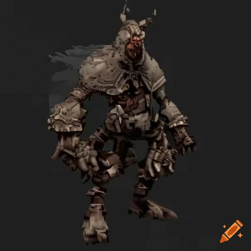 Gothic-inspired concept art of a powerful DND character on Craiyon